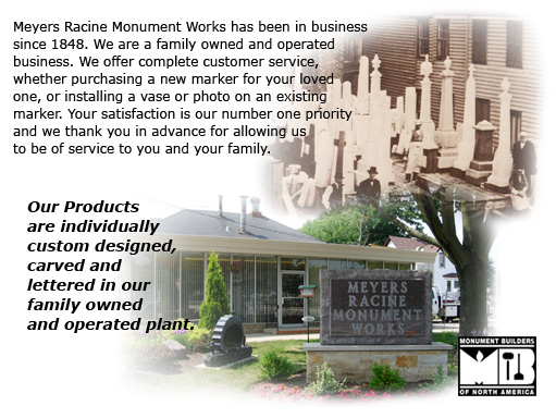 Meyers Racine Monument Works
